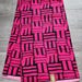 Pink and Black African Ankara Fabric, African Fabric by the Yard ...