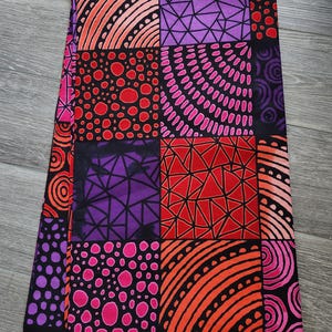 Pink Patchwork Tie-dye African Ankara Fabric, African Print Fabric - Etsy