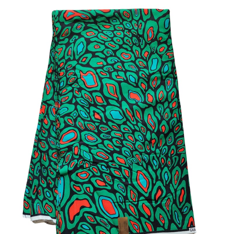 Red Green Fabric - Etsy