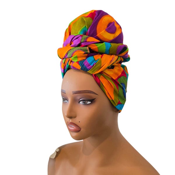 African Head Wrap - Etsy