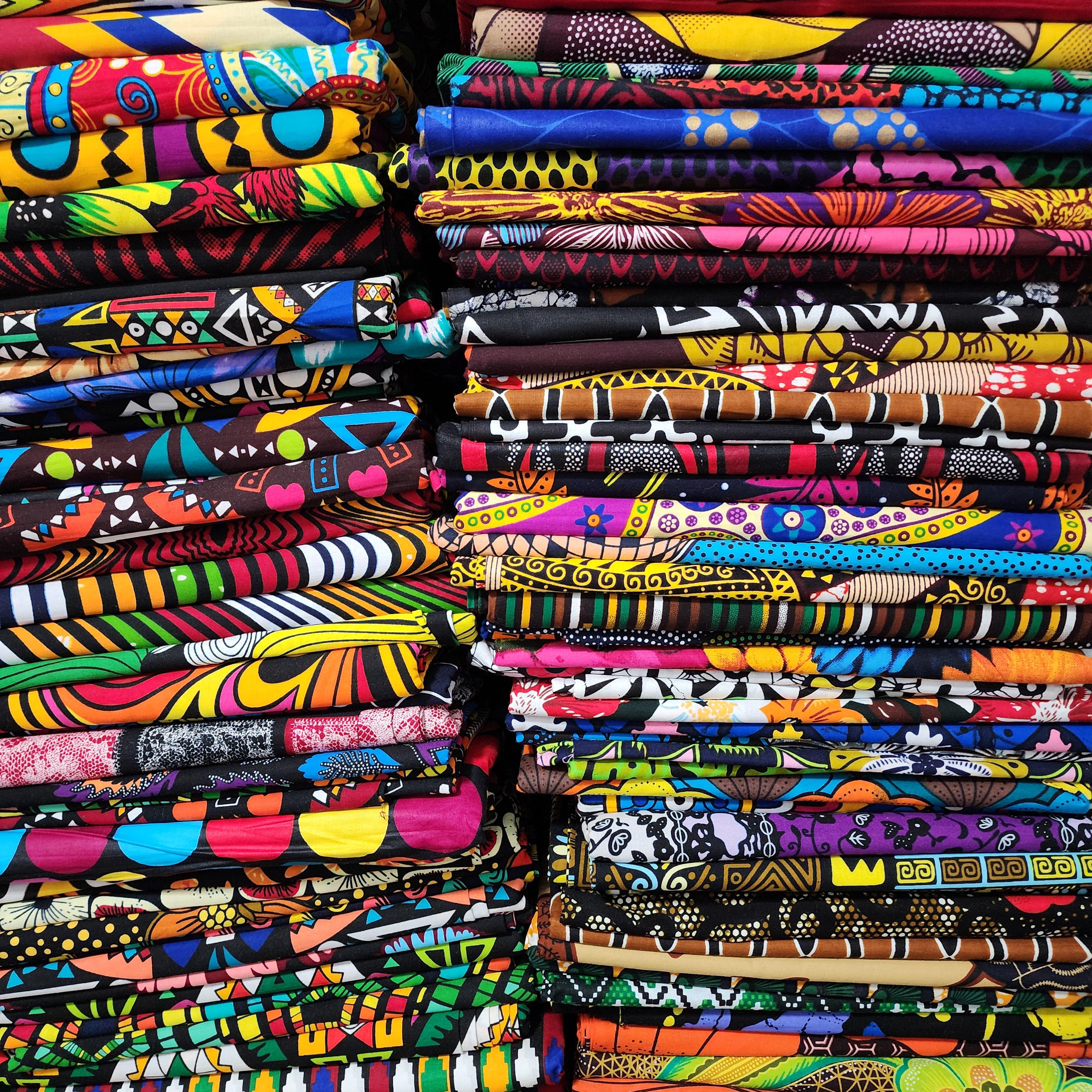 African Fabric Craft Set, Ankara Fabric Cuts, Ankara Fabric Bundle ...