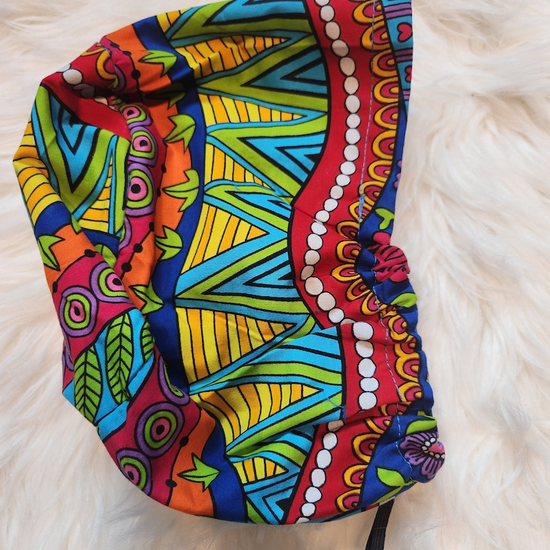 African Nurse Scrub Cap - Etsy