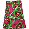Black and Red African Ankara Fabric, African Fabric by the Yard ...