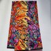 Orange and Purple African Print Fabric, Ankara Fabric, African Fabric ...