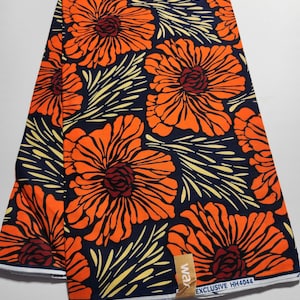 African Ankara Fabric, African Fabric by the Yard, African Print Fabric ...