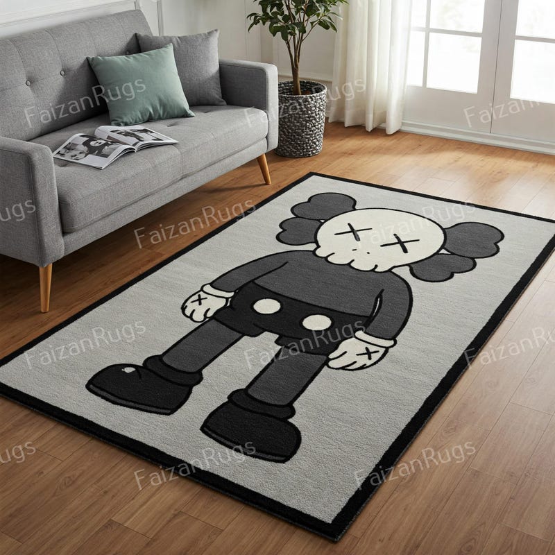 Kaws Rug - Etsy