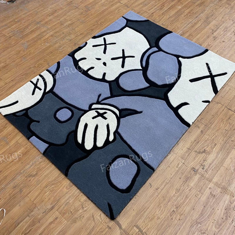 Kaws Rug - Etsy