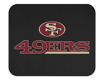 Mouse Pad San Francisco 49ers NFL Fabric Covered Mouse Pad - Etsy