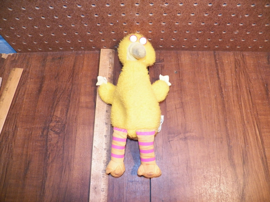 Vintage KNICKERBOCKER "sesame Street Big Bird" Plush Doll - Etsy
