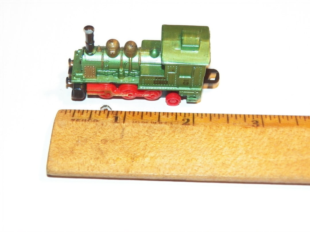1989 SOMA Die-cast Green Locomotive Mini Toy Train - Etsy