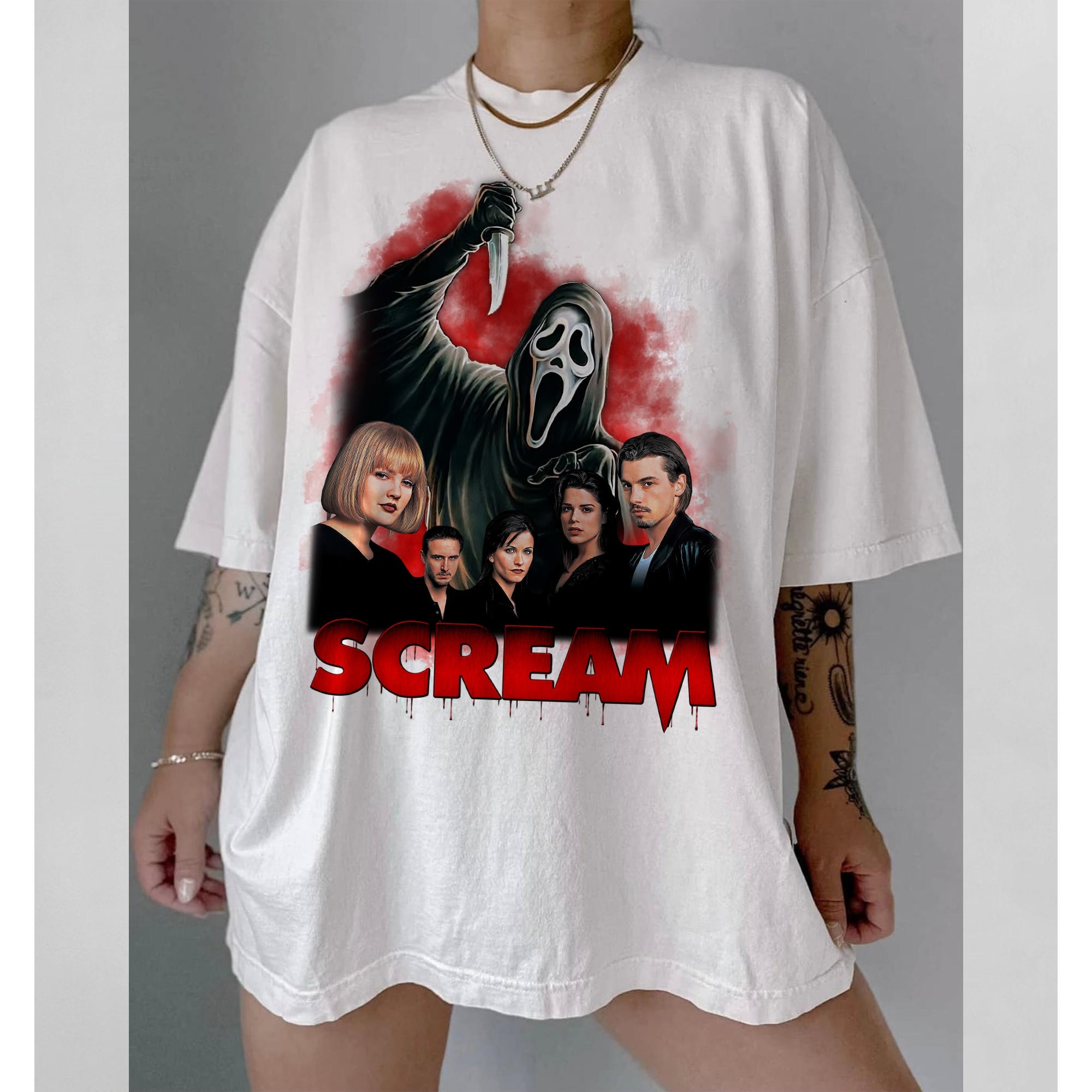 Retro Scream Shirt Scream Movie Tshirt 90s Movie Tshirts - Etsy