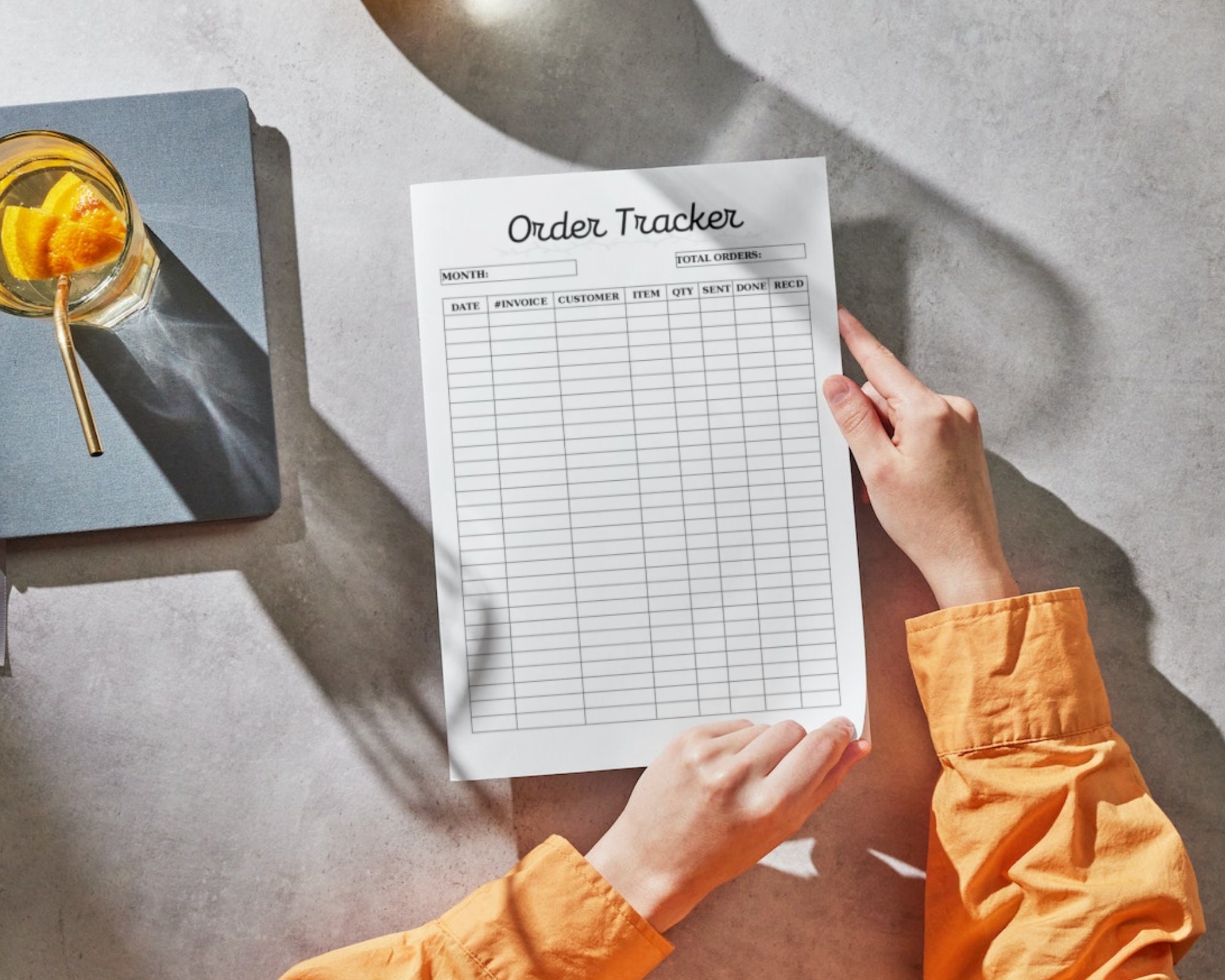 Shoe Order Form, Editable Shoe Order Form,footwear Order Form Template ...