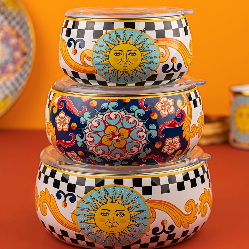 Enamelware Set - Etsy