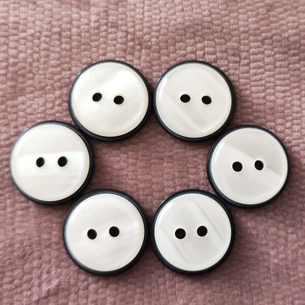 Two Tone Buttons - Etsy