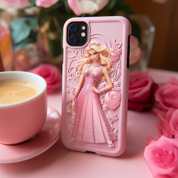 Barbie Phone Case - Etsy