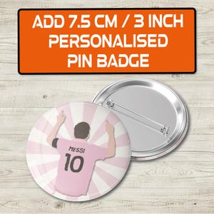 Lionel Messi Name Personalised Birthday Card - Messi's #1 Fan - A5 ...