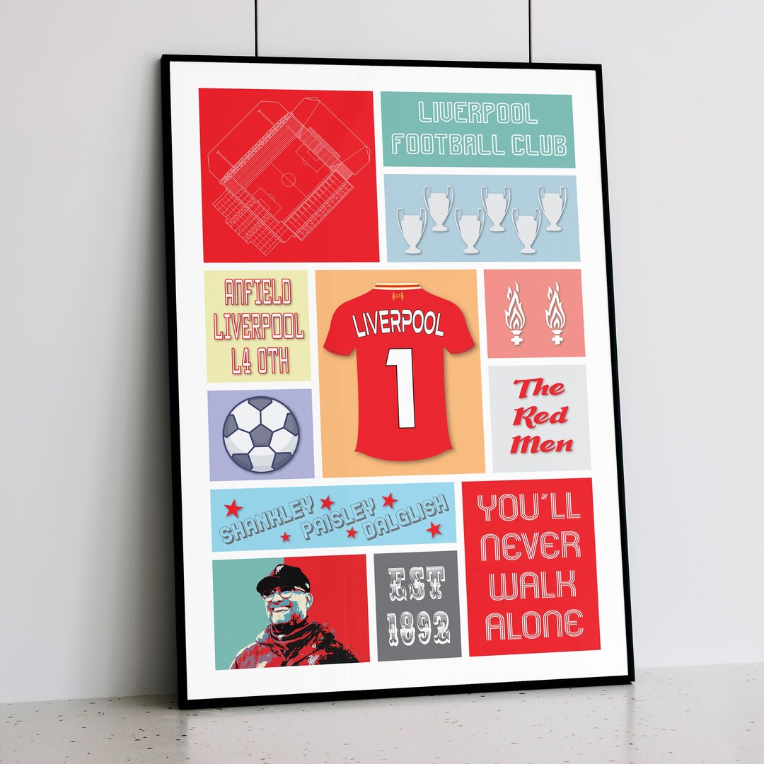 Liverpool - Collage Print - Contemporary Art Print - History ...