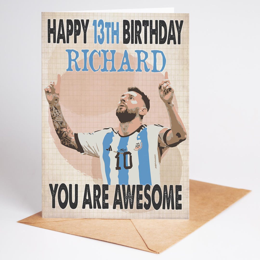 Lionel Messi - Inter Miami - Argentina - Legend Retro Personalised ...