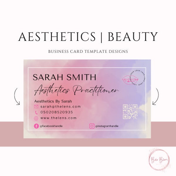 Nurse Injector Business Card - Etsy