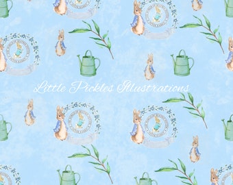 Peter Rabbit Seamless Design , Surface Pattern Design, Illustration ...