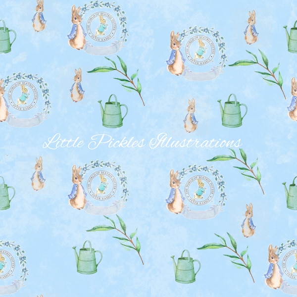 Peter Rabbit Pattern - Etsy
