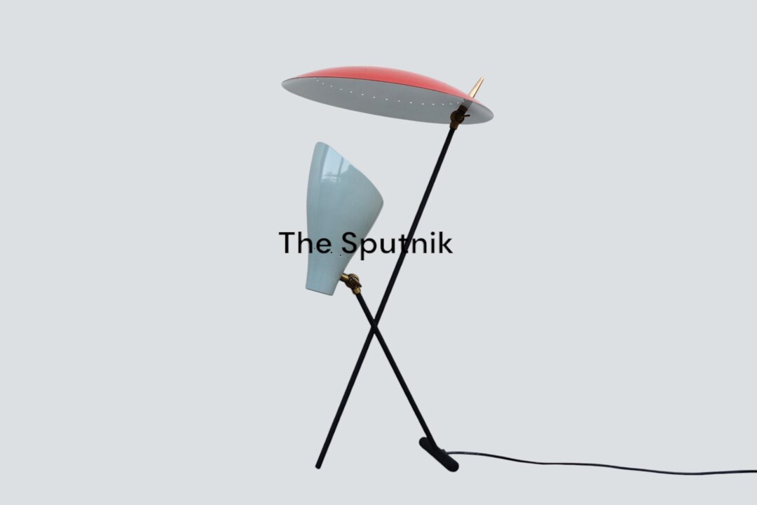 Mid Century Sputnik Desk Lamp: Italian Modern Brass Study Lamp - Etsy