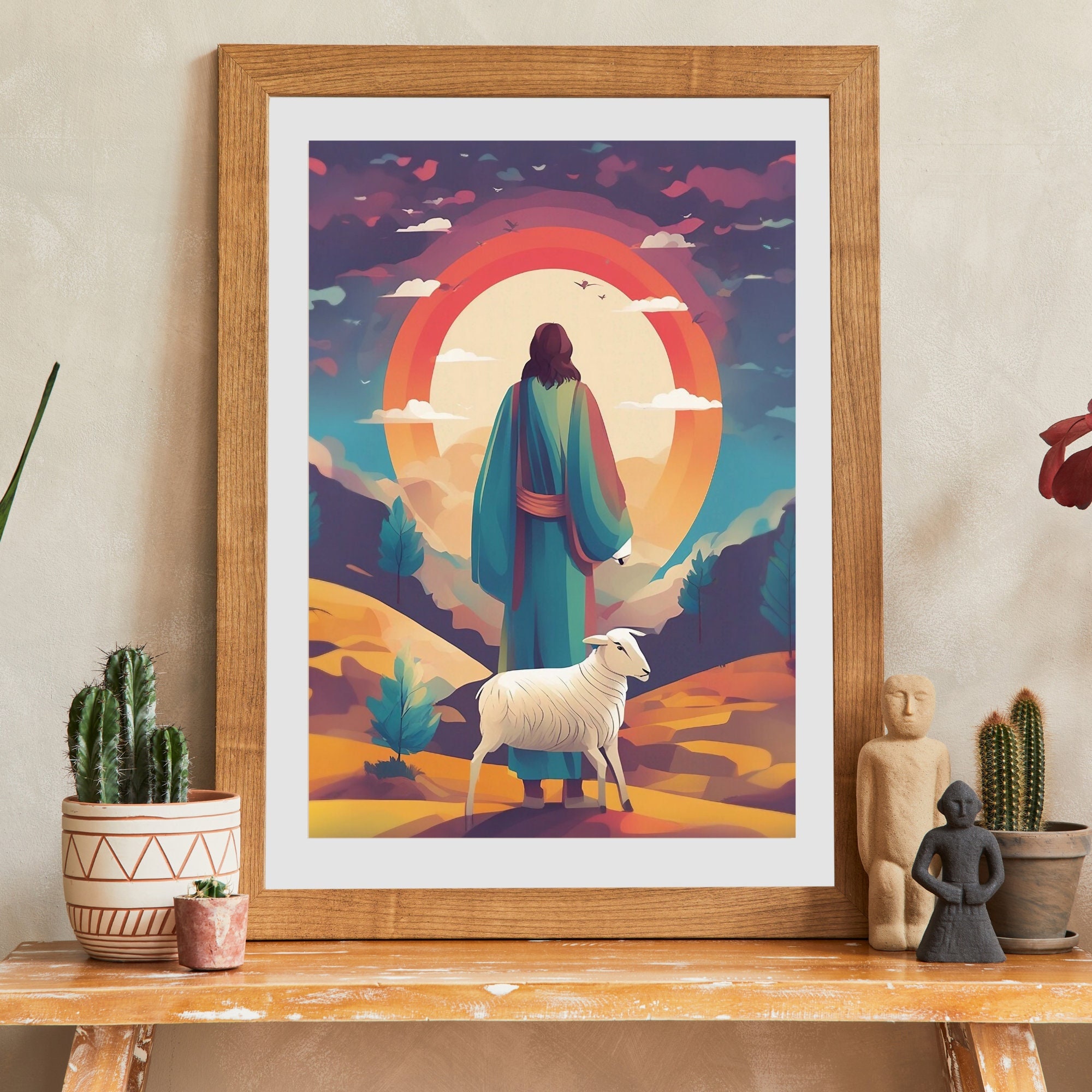 Clipart Goat Jesus Parable Sheep