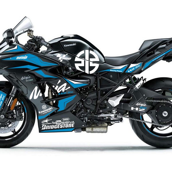 Ninja 400 Graphics Kit - Etsy