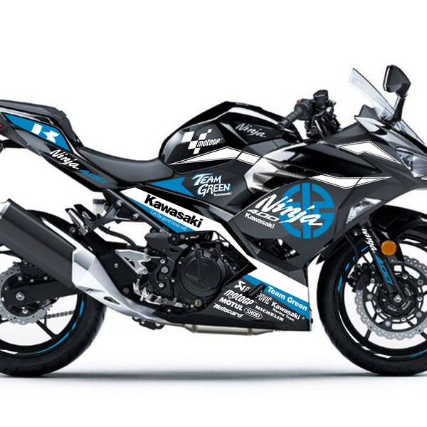 Ninja 400 Decal Kit - Etsy