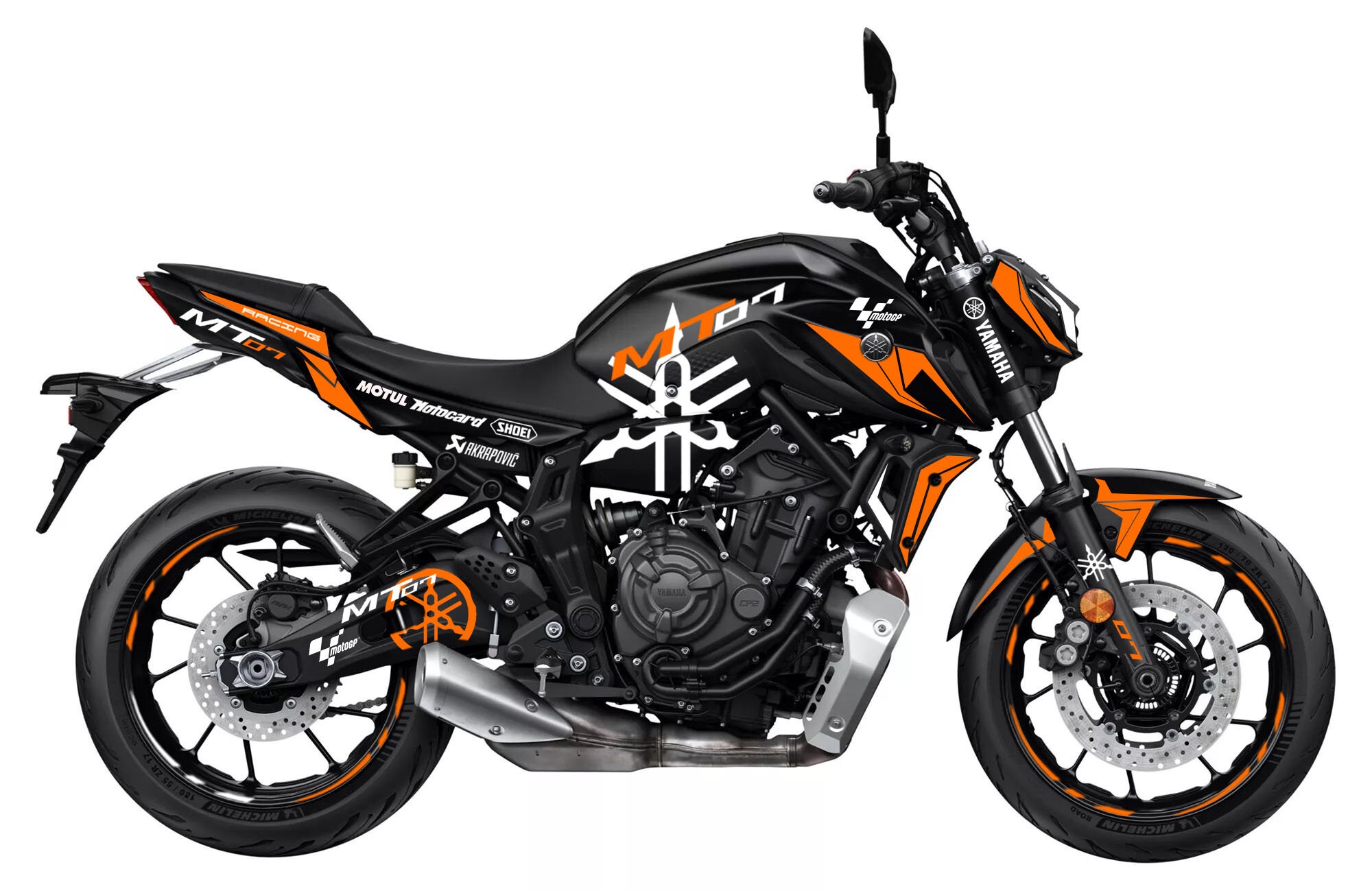 Yamaha MT-07 Graphics Kit yamaha 2021-2024 - Etsy