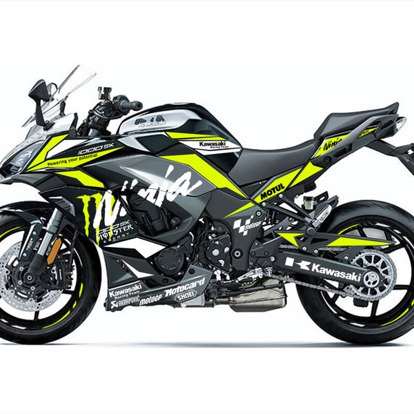 Ninja 400 Graphics Kit - Etsy