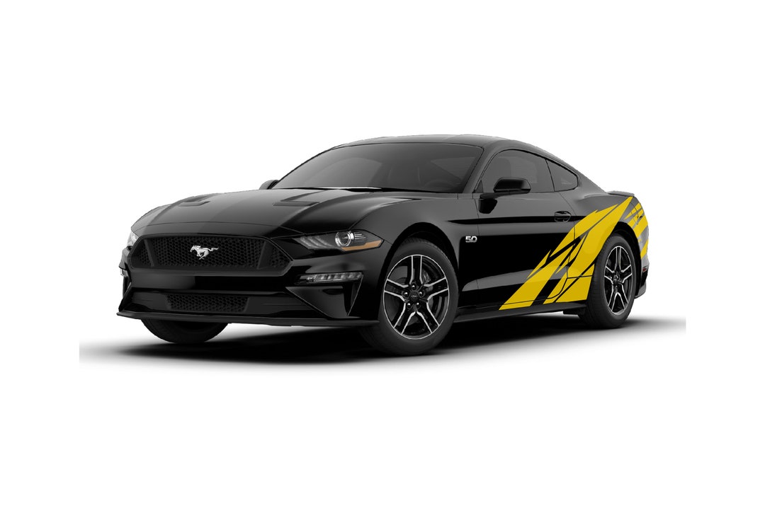 Ford Mustang 2015-2024 spikes Graphics Kit - Etsy