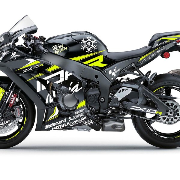 Zx10r Decal Kit - Etsy