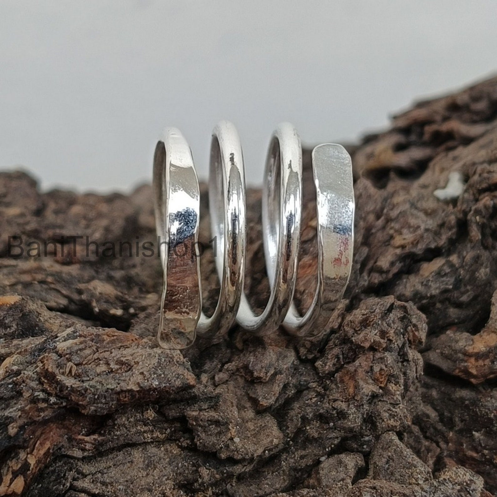 Silver Wrap Around Ring,silver Spiral Ring, Silver Thumb Ring,thic Coil Ring, Swirl Ring ...