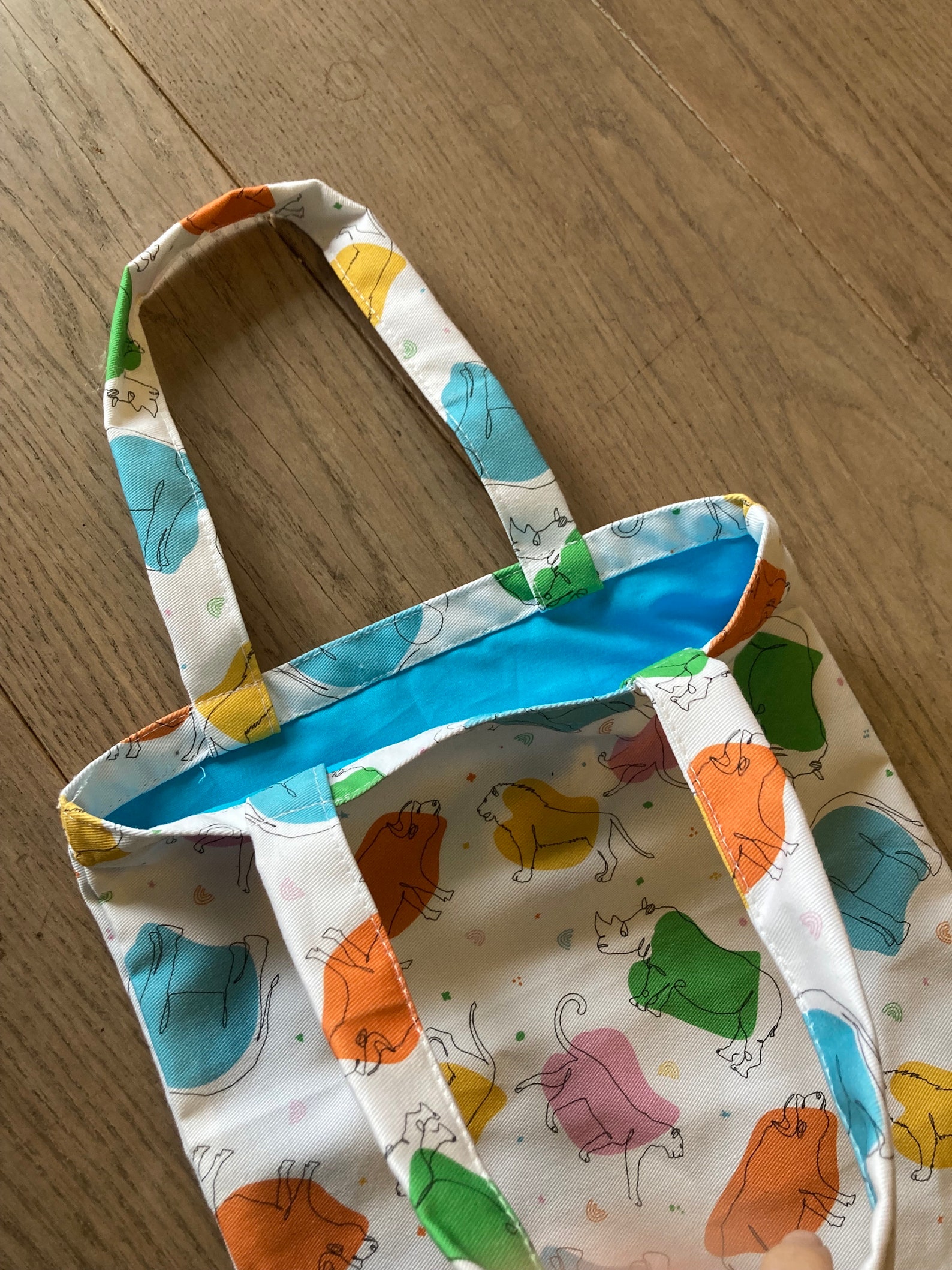The Big Five Pattern Drawstring Bag Tote Bag| Matching Bags for the ...