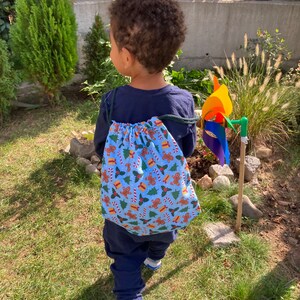 The Big Five Pattern Drawstring Bag Tote Bag| Matching Bags for the ...