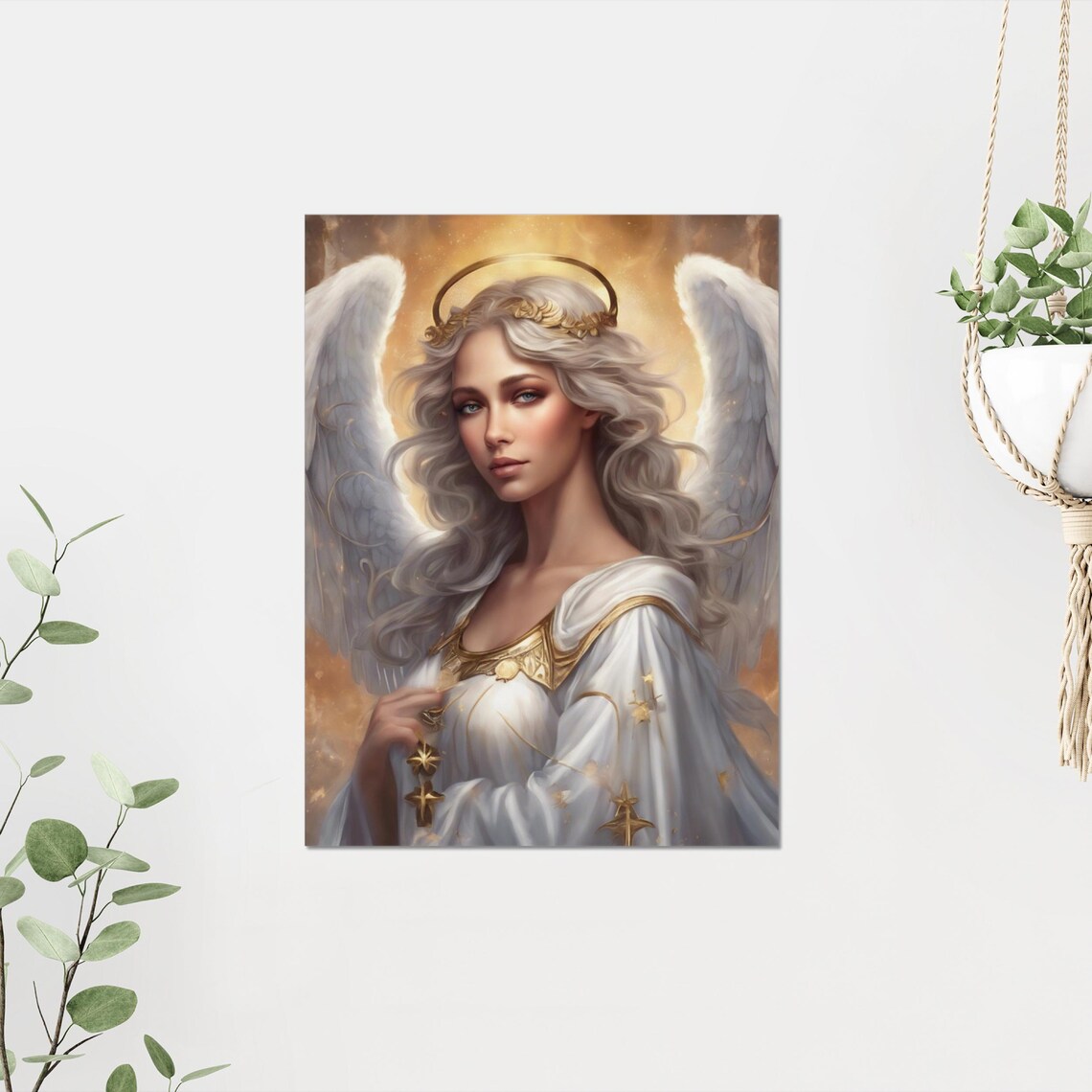 Guardian Angel | Divine Protection & Guidance | Spiritual Digital Art ...
