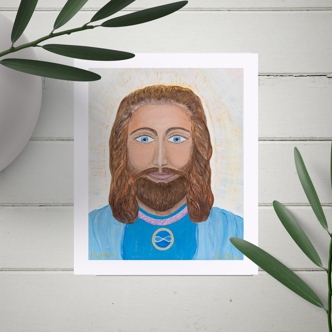 Kuthumi Ascended Master 5x6 Altar Print - Etsy