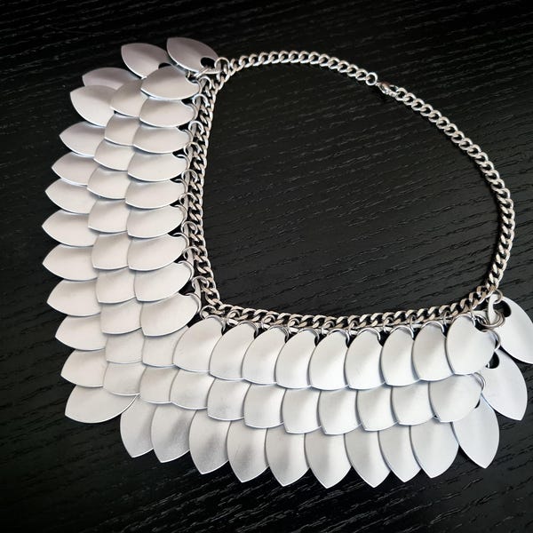 Scale Maille Necklace - Etsy
