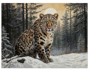 Amur Leopard - Etsy