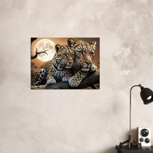 Leopards Canvas, Leopards Wall Decor - Etsy