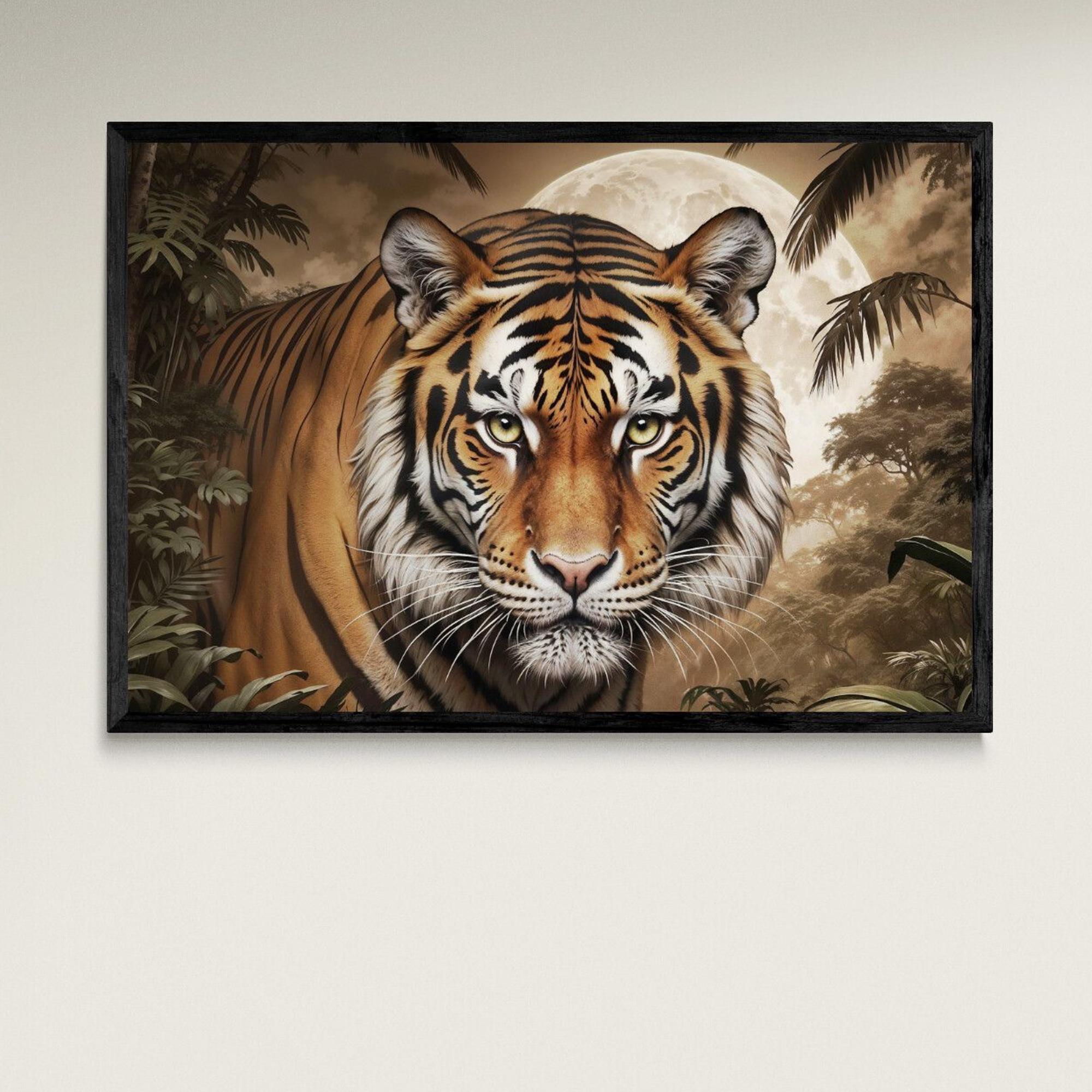 Sumatran Tiger Poster, Sumatran Tiger Wall Decor, Sumatran Tiger ...
