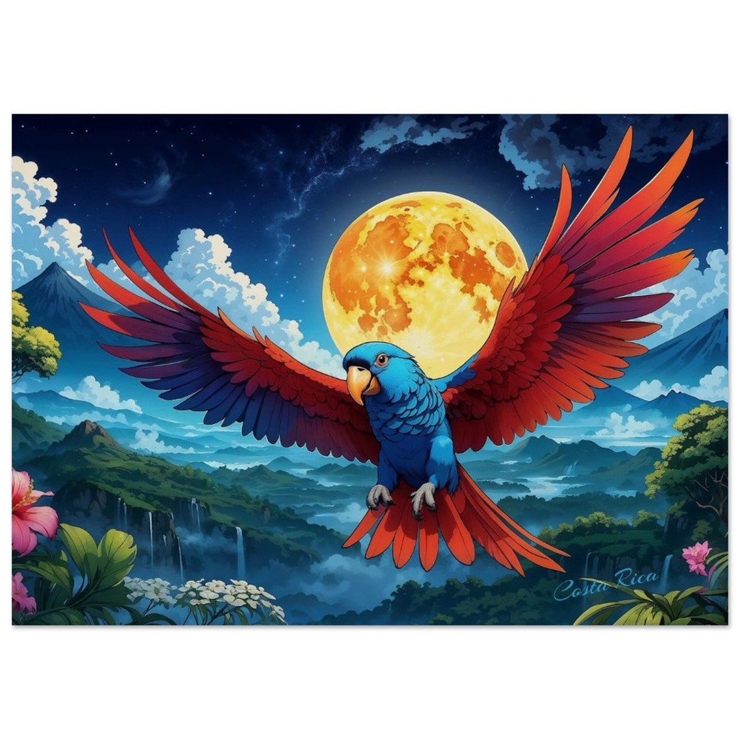 Costa Rica Wall Art, Costa Rica Classic Matte Paper Poster - Etsy