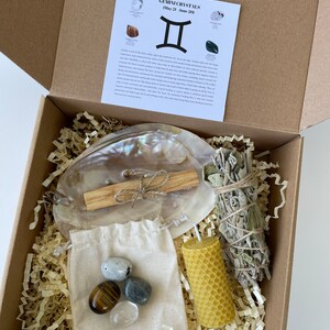 Gemini Crystal Kit, Gemini Set, Crystals for Gemini, Gemini Birthday ...
