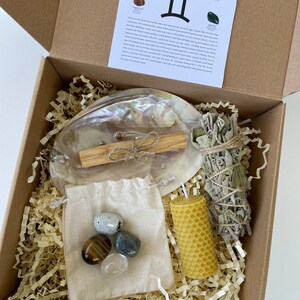 Gemini Crystal Kit, Gemini Set, Crystals for Gemini, Gemini Birthday ...