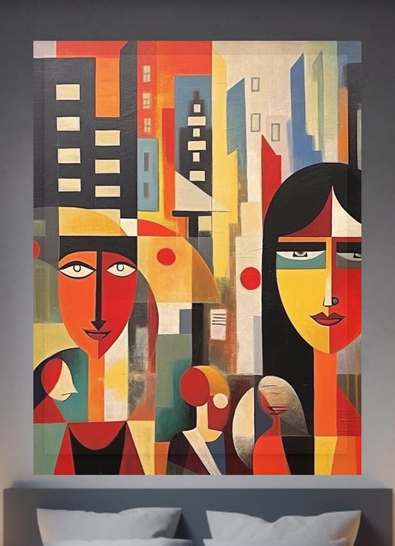 Picasso Exhibition Wall Art Print Eclectic Wall Art, Vintage Printable ...