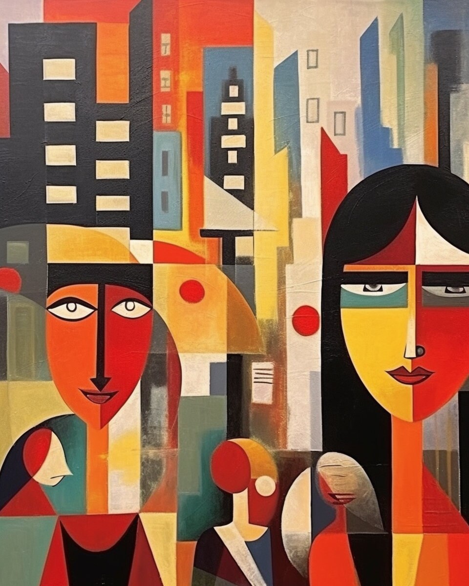 Picasso Exhibition Wall Art Print Eclectic Wall Art, Vintage Printable ...