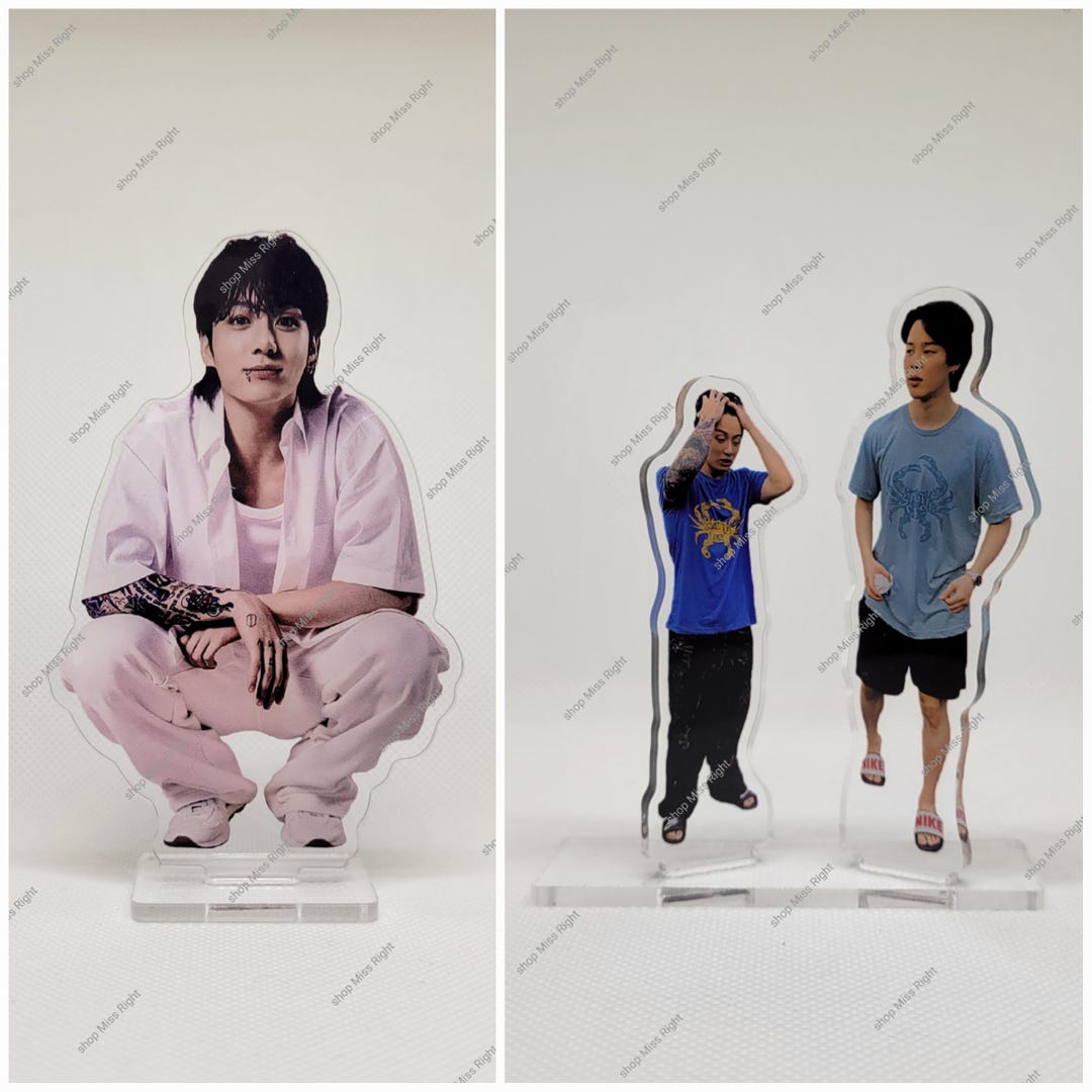 BTS Acrylic Standee jungkook / AYS Jimin&jungkook - Etsy
