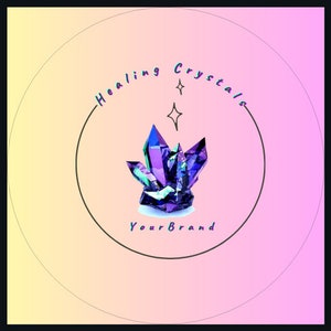 Healing Crystals - Personalized Brand Logo - Additional Price Options ...