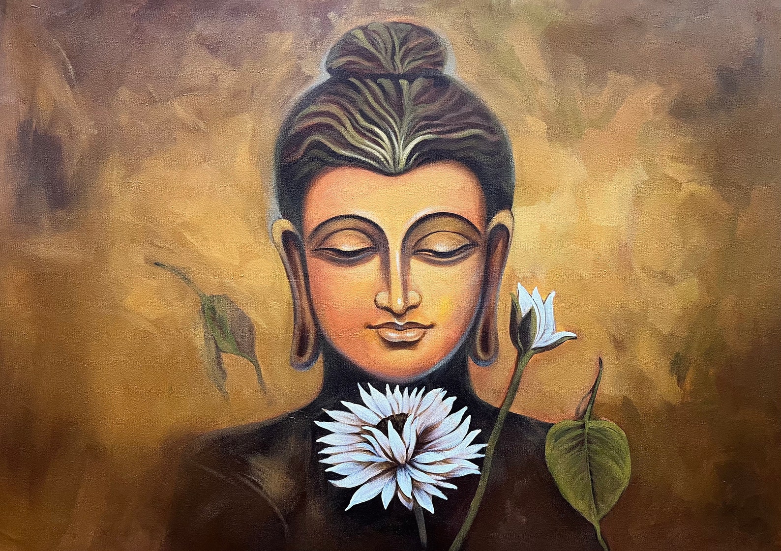 Buddha Art 01 - Etsy